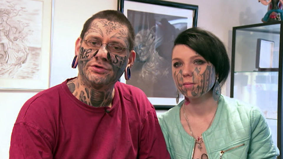 Extremes Tattoo als Liebesbeweis