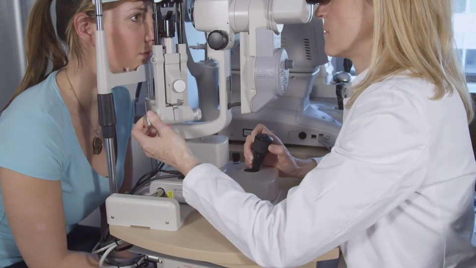 Gesundheitslexikon: Sehtest