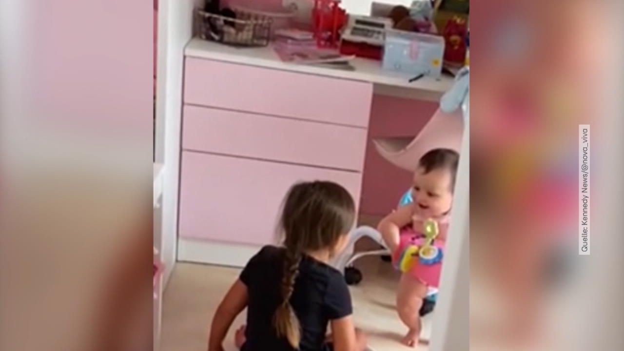 Bezaubernd - oder böse? Teuflisch süßes Baby-Lachen spaltet die TikTok ...