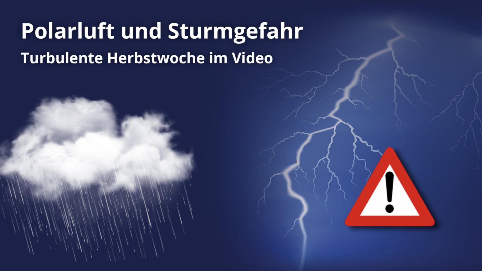 Wetter in Deutschland: Sturm und Regen schicken Altweibersommer baden
