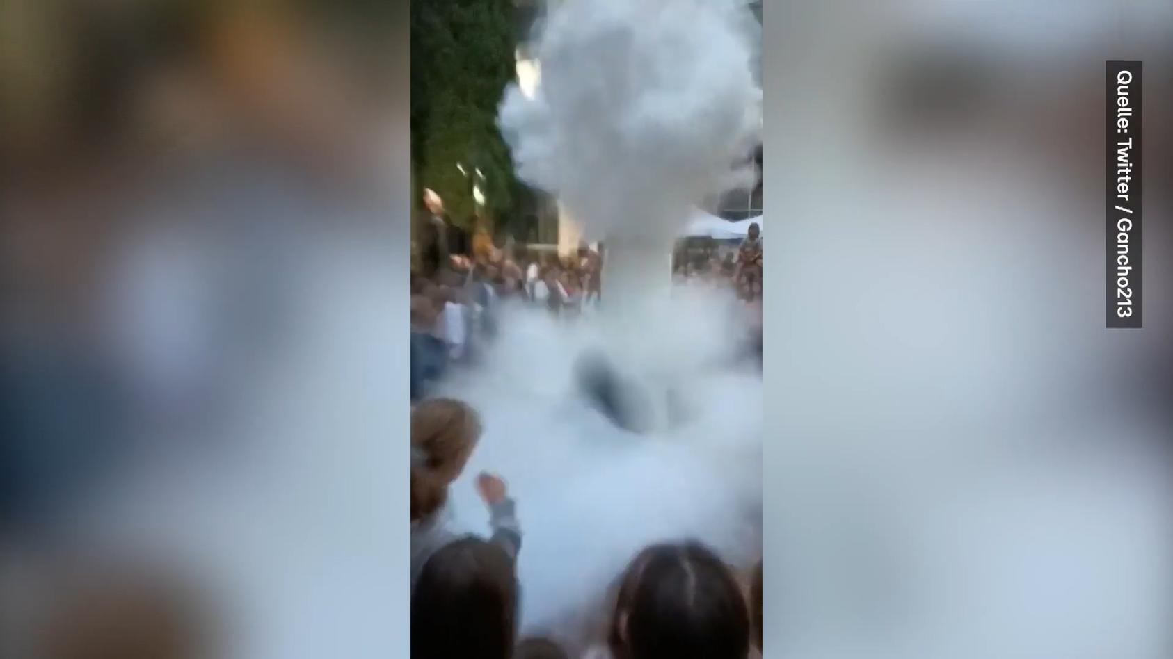 Girona (Spanien): Explosion bei Experiment mit Flüssigstickstoff - 18 ...