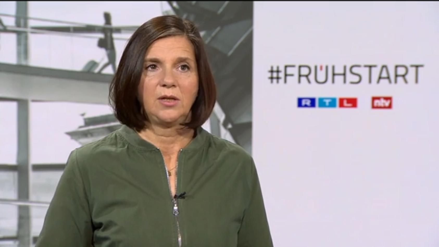 Kathrin Göring-Eckardt im RTL/ntv-Frühstart: "Wir müssen Soforthilfe ...