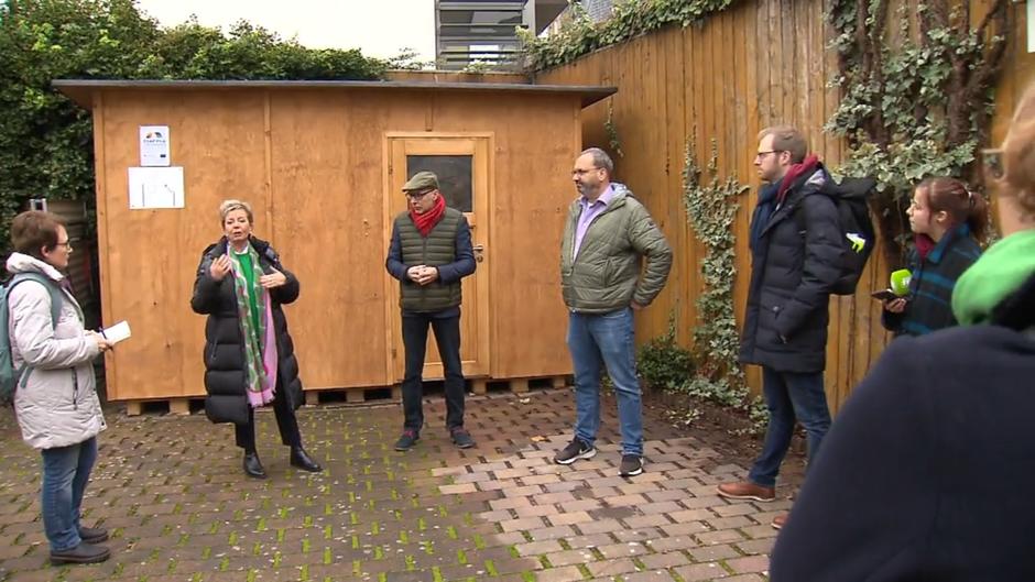 Wiesbaden: Mini-Häuser sollen Obdachlose vor hartem Winter schützen Wiesbaden: Mini-Häuser sollen Obdachlose vor hartem Winter schützen