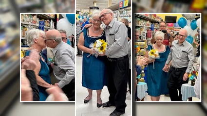 Verwitwet: Paar lernt sich im Supermarkt kennen - und heiratet später ...