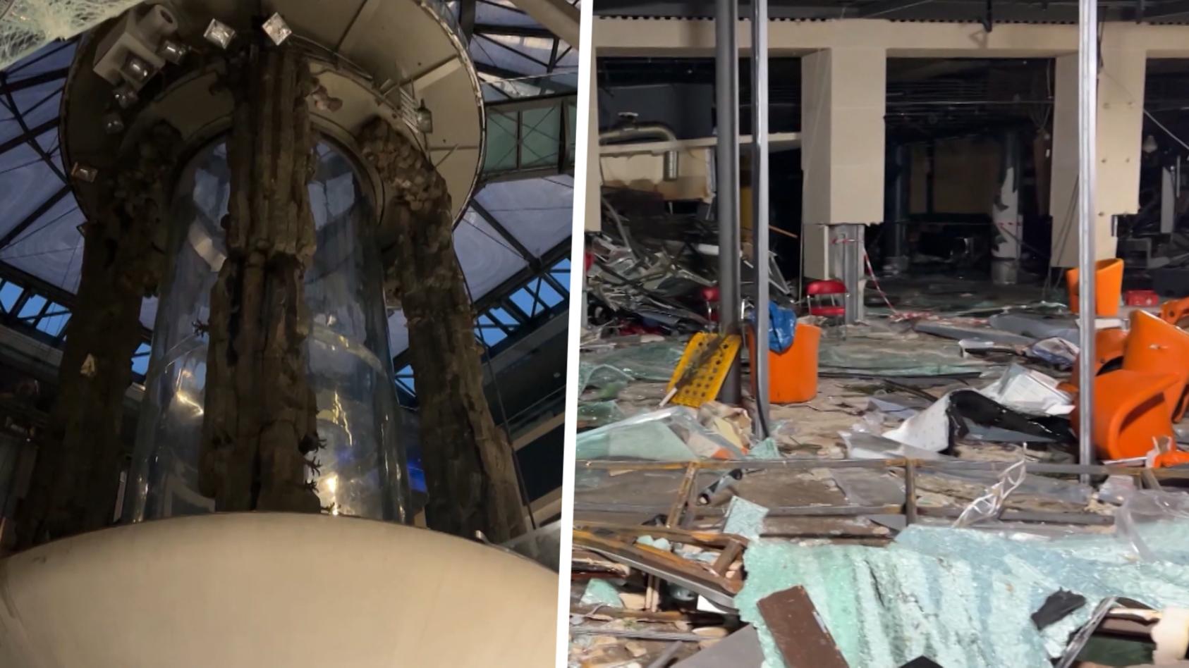 Geplatztes Aquarium in Berlin: Exklusives Video zeigt Hotellobby nach ...