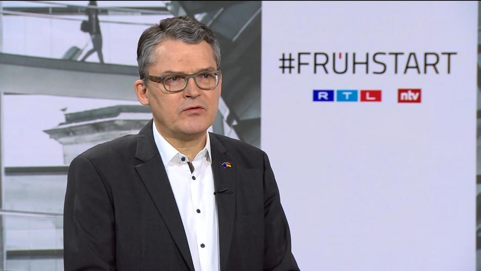 CDU-Außenpolitiker Roderich Kiesewetter im RTL/ntv-Frühstart ...