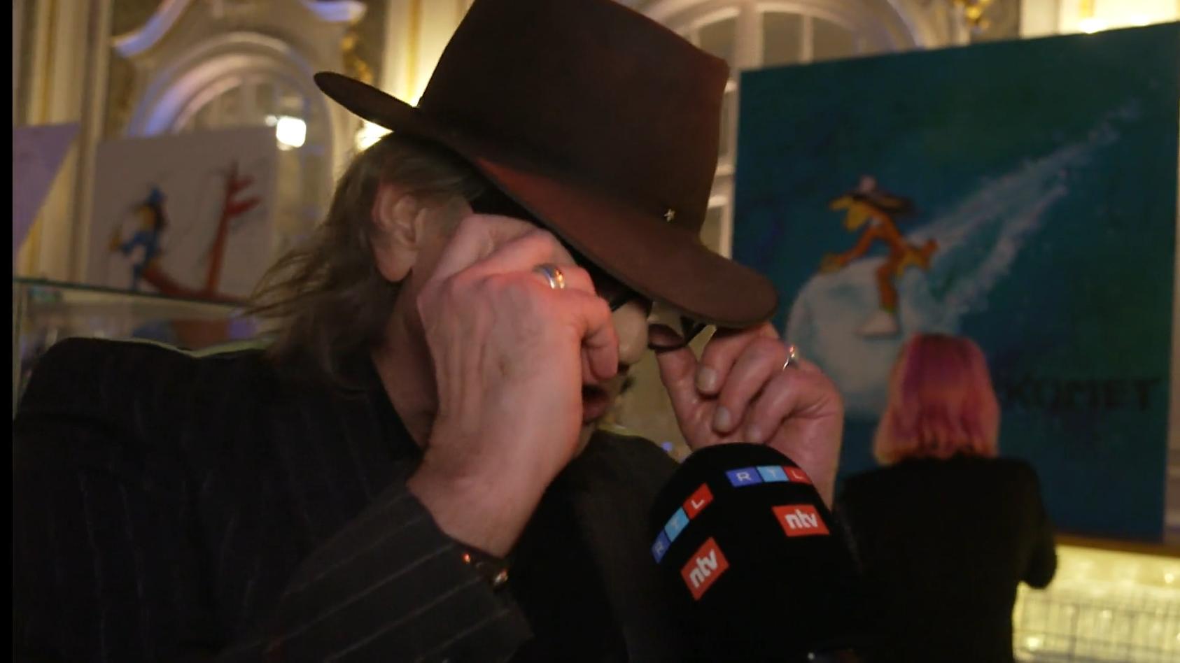 Udo Lindenberg: Hier nimmt der Sänger seine Brille ab