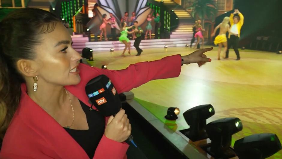 Premiere bei "Let's Dance"! Backstage-Reporterin Renata Lusin hat erste ...