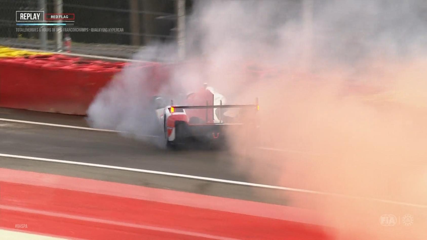 Crash-Festival beim WEC-Qualifying in Spa-Francorchamps