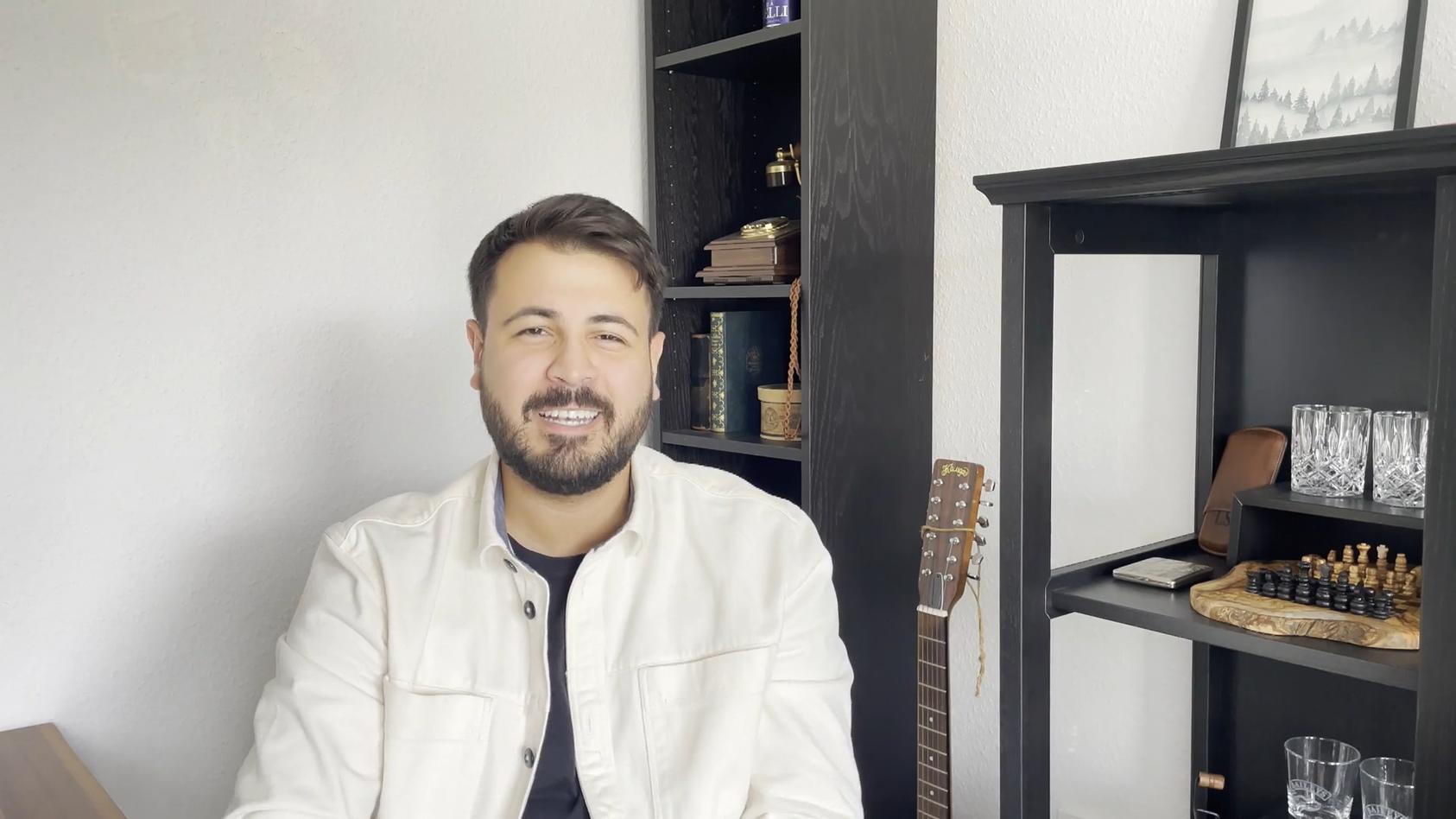 David ist sich sicher: Er ist ganz anders als die anderen Kandidaten!