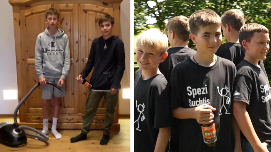 Staubsauger her, Flasche auf - diese Technik ist sehr SPEZIell!