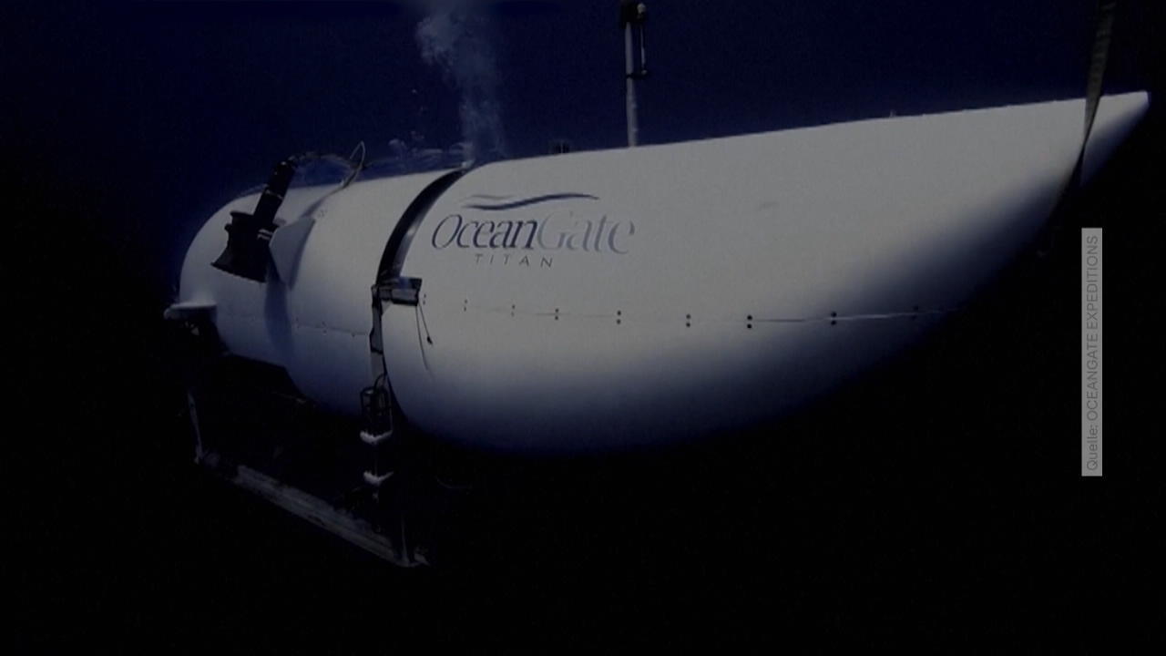 Vermisstes Titanic-U-Boot: Nur noch Sauerstoff bis Donnerstag