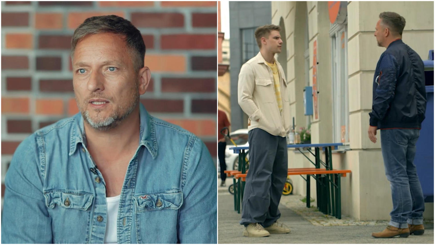 Bei GZSZ knallt's zwischen Papa Michi und Sohn Moritz – Lars Pape ...