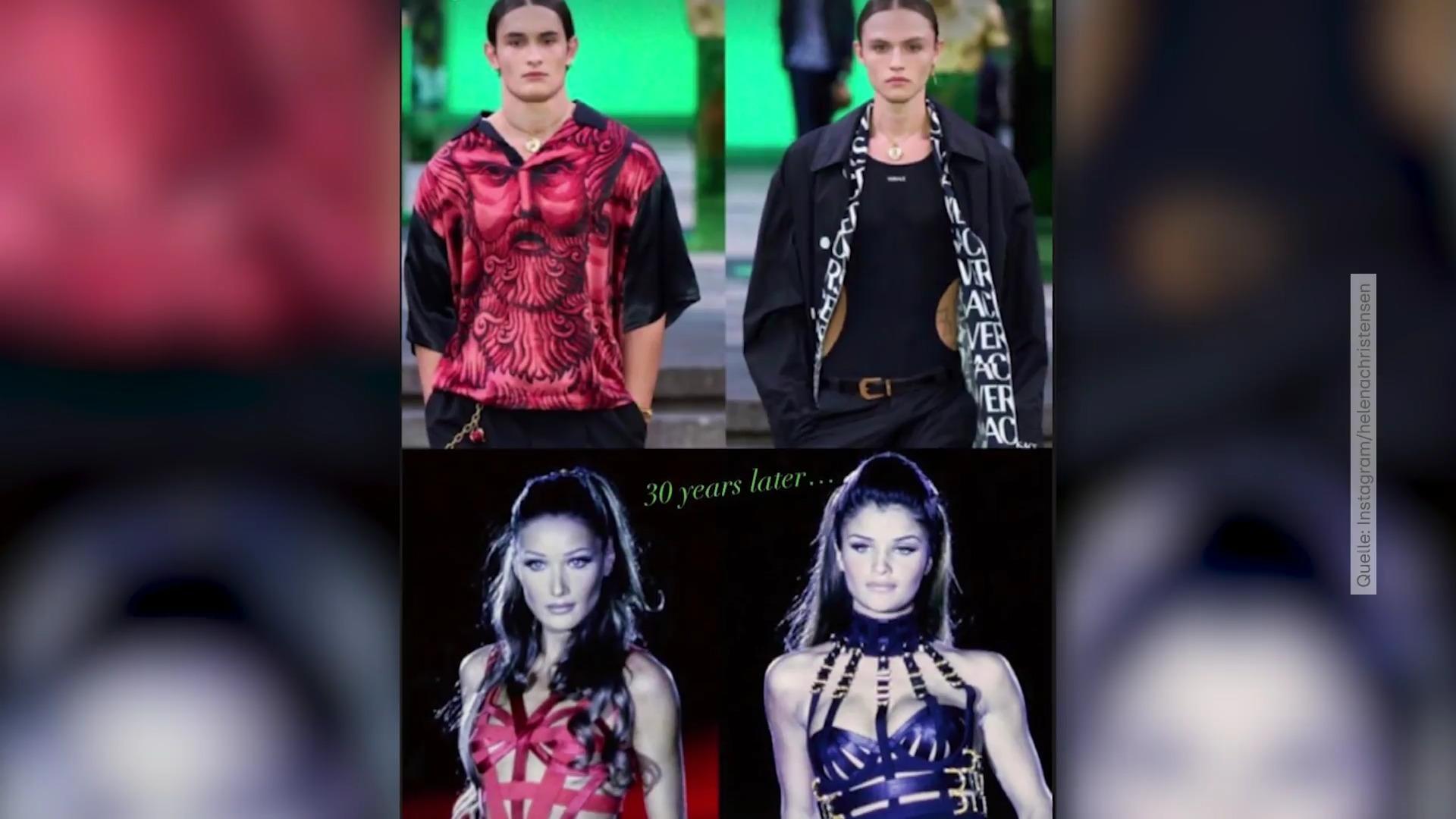 Helena Christensen nimmt Abschied von ihrem Vater