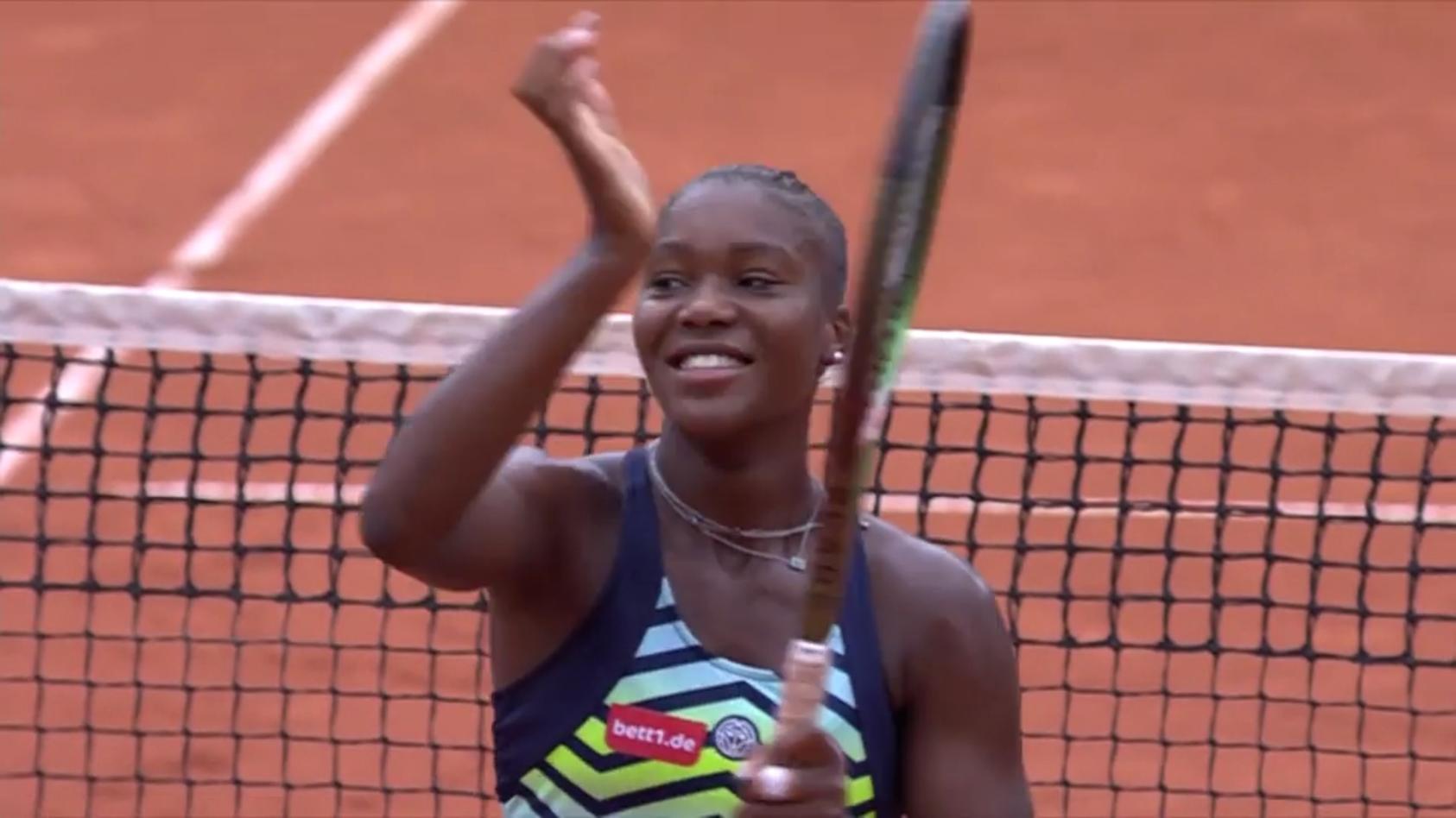 Tennis-Sensation! Noma Noha Akugue im Finale des WTA-Turniers in Hamburg