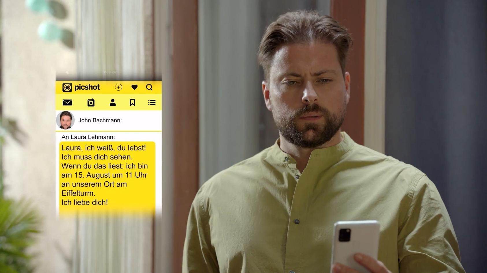 GZSZ heute im TV: Kann John Laura aus ihrer Tarnung locken?