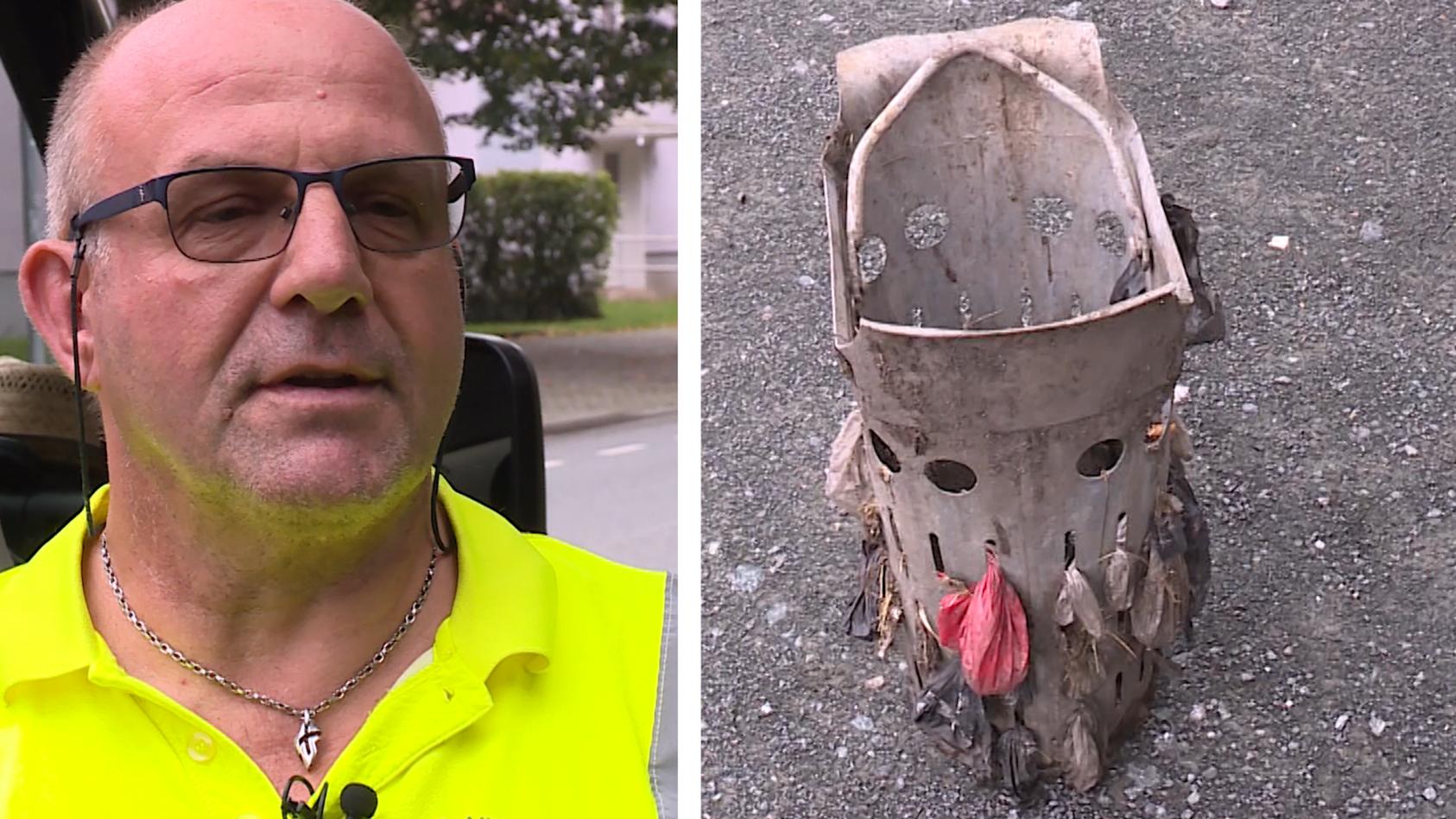 Nicht nur eklig, sondern auch gefährlich: In Gießens Gullys sammeln ...