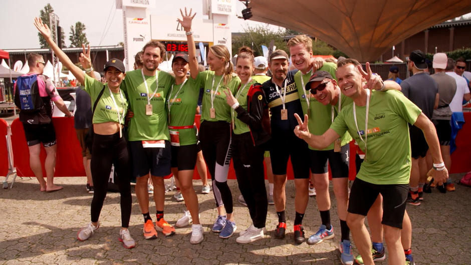 Triathlon in Köln: RTL und ntv sammeln gemeinsam Geld für Stiftung „Wir ...