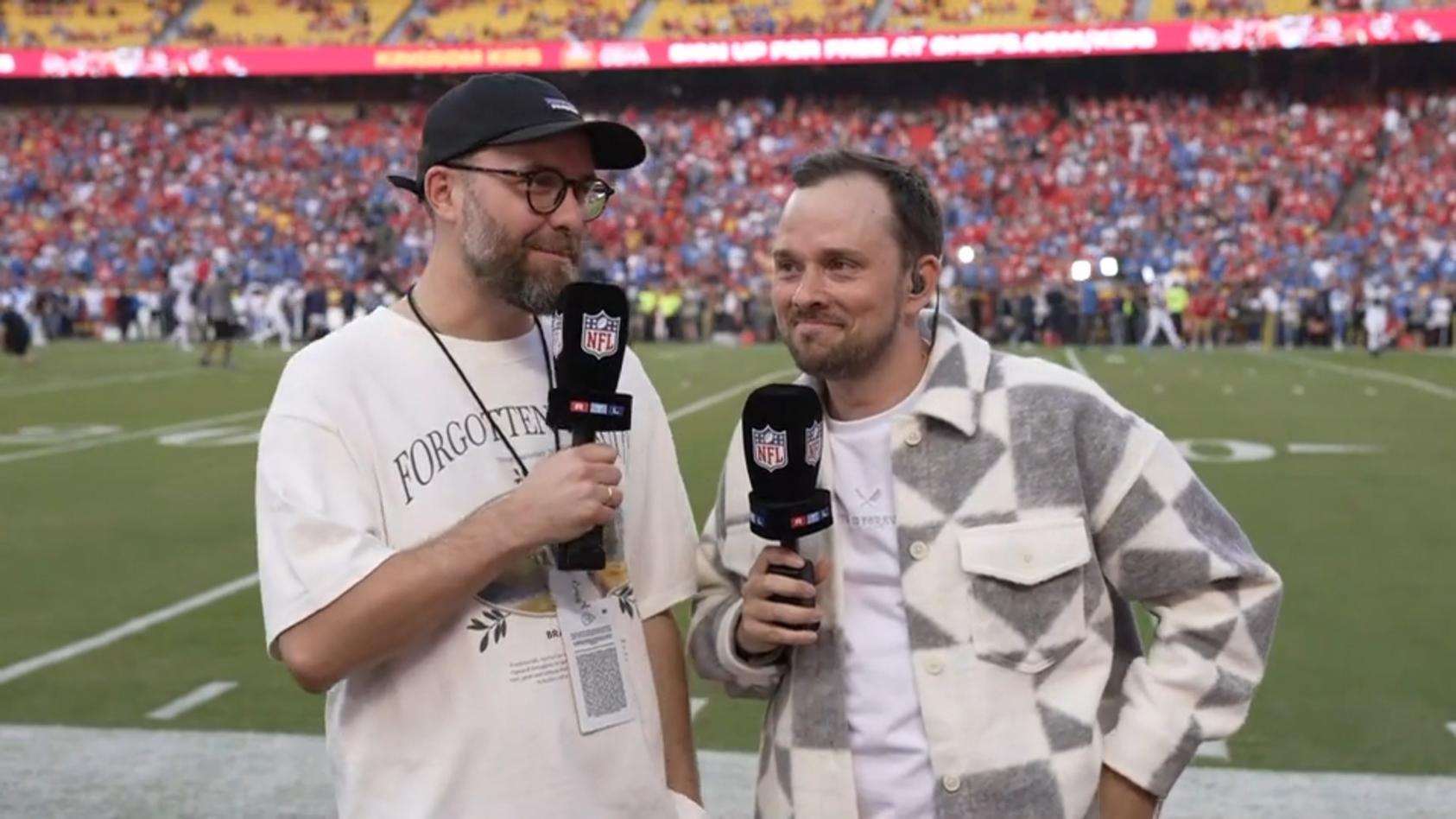 NFL: Popstar Mark Forster ist heiß auf die NFL-Saison