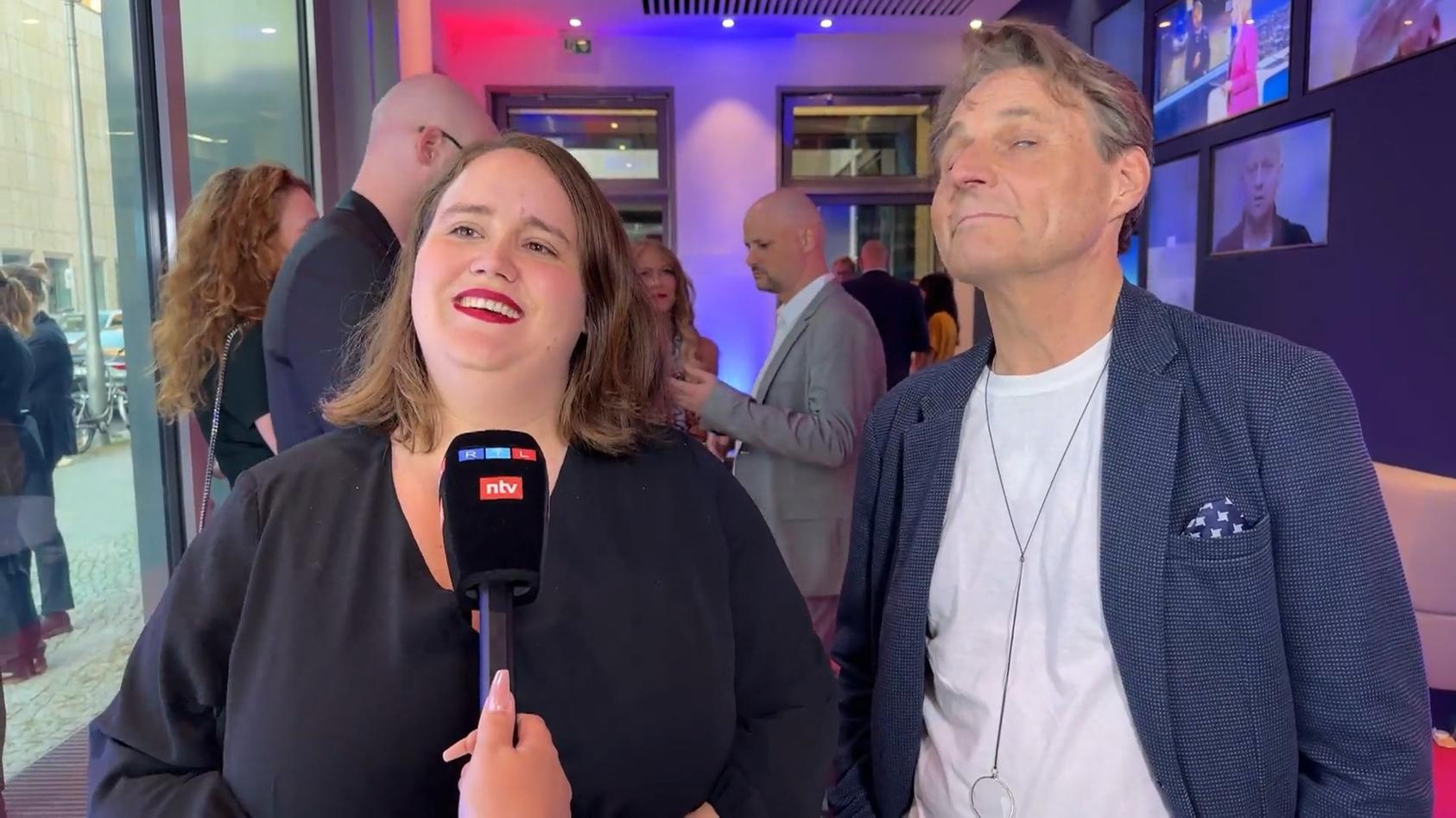 Grünen-Chefin Ricarda Lang mit Fan-Girl-Moment: Beim RTL-Sommerfest ...