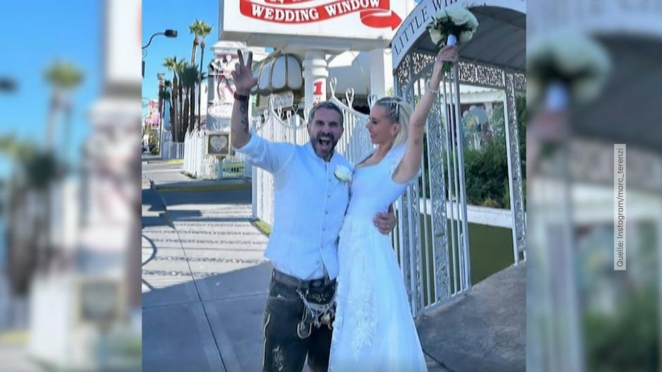 Verena Kerth und Marc Terenzi: War die Hochzeit in Las Vegas gar nicht ...