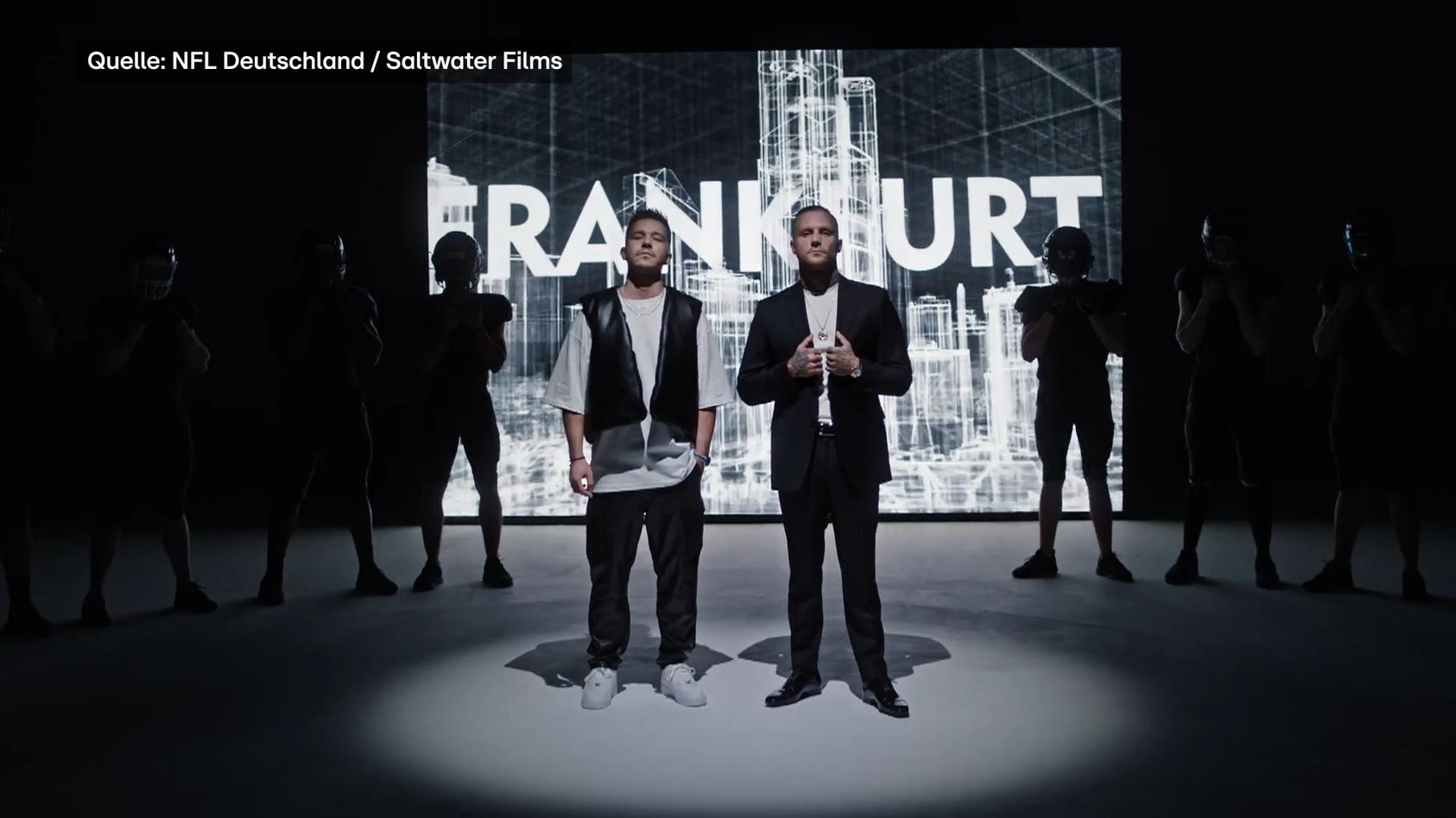 Nico Santos und Kontra K treten in der Halbzeit des NFL-Frankfurt-Game auf