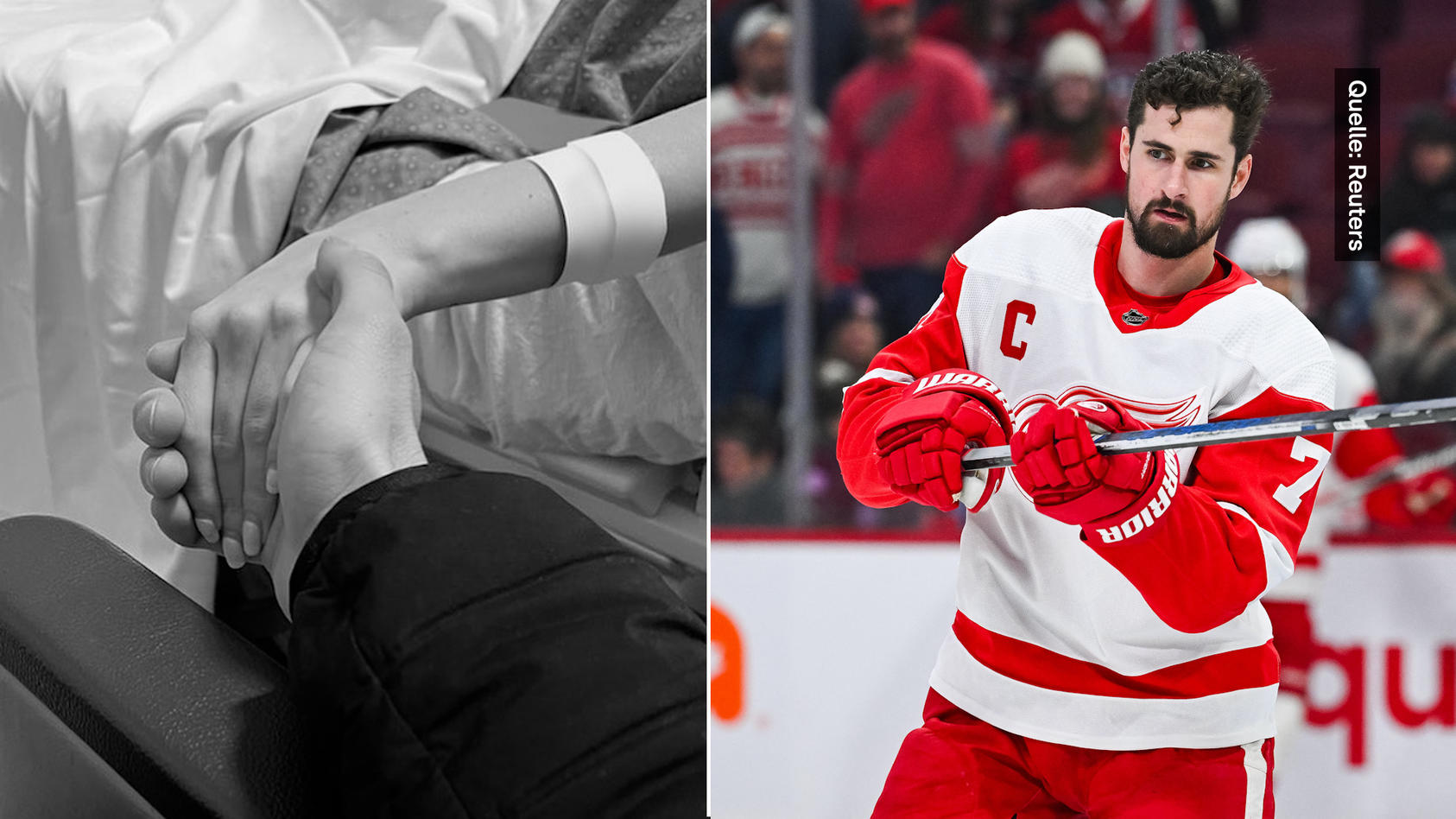 NHL-Star Dylan Larkin trauert um sein ungeborenes Baby - „Ist schwer ...