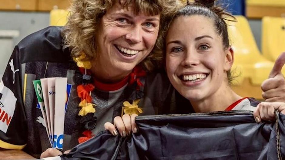 Handball-WM der Frauen: Mama Andrea Bölk feuert Tochter Emily an - vor ...