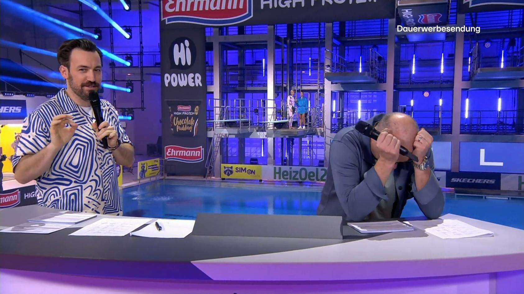 RTL Turmspringen: Klo-Panne vor der Sendung! Sam Dylan plaudert ...